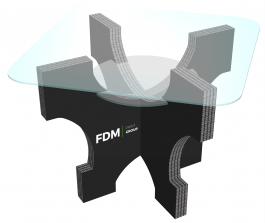 Double layer table Display online order!